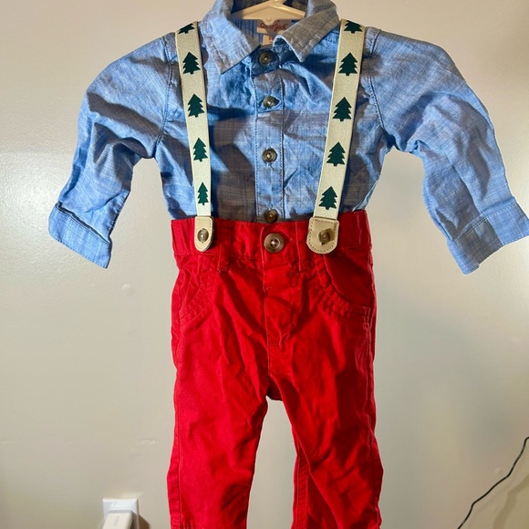 Cat & Jack | Matching Sets | Cat Jack Blue And Red Kids Set With Tree ...